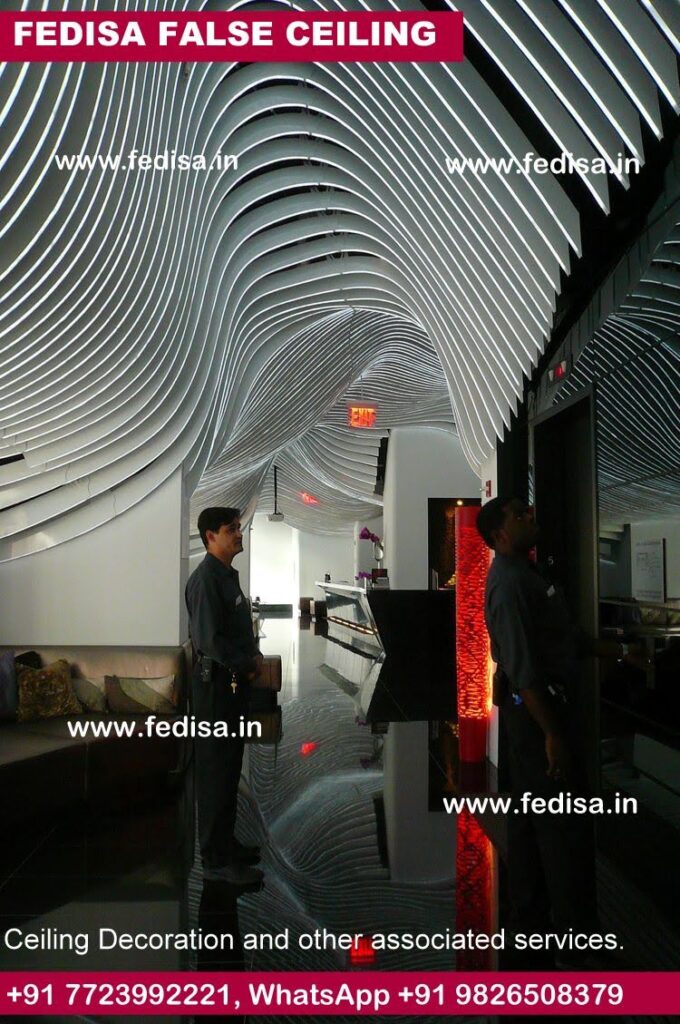 Restaurant Pop Ceiling Design Mdf Jali False Ceiling Design Coffee Shop ...