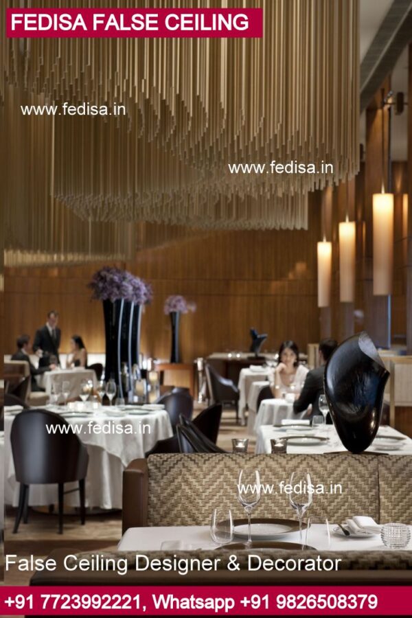 Office False Ceiling Wooden Pvc False Ceiling Resort Wall Design