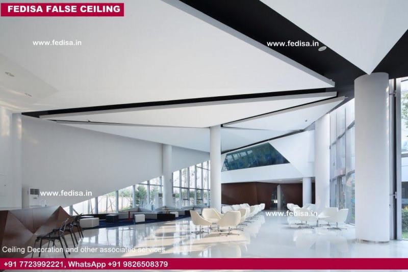 Office Ceiling Design Ideas Modern Plus Minus Pop Design Bakery Cafe ...