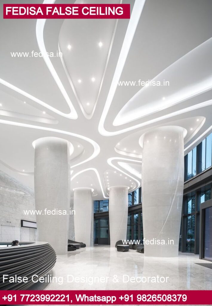 Modular Ceiling Design Pop Lobby Design Plaster Ceiling Design