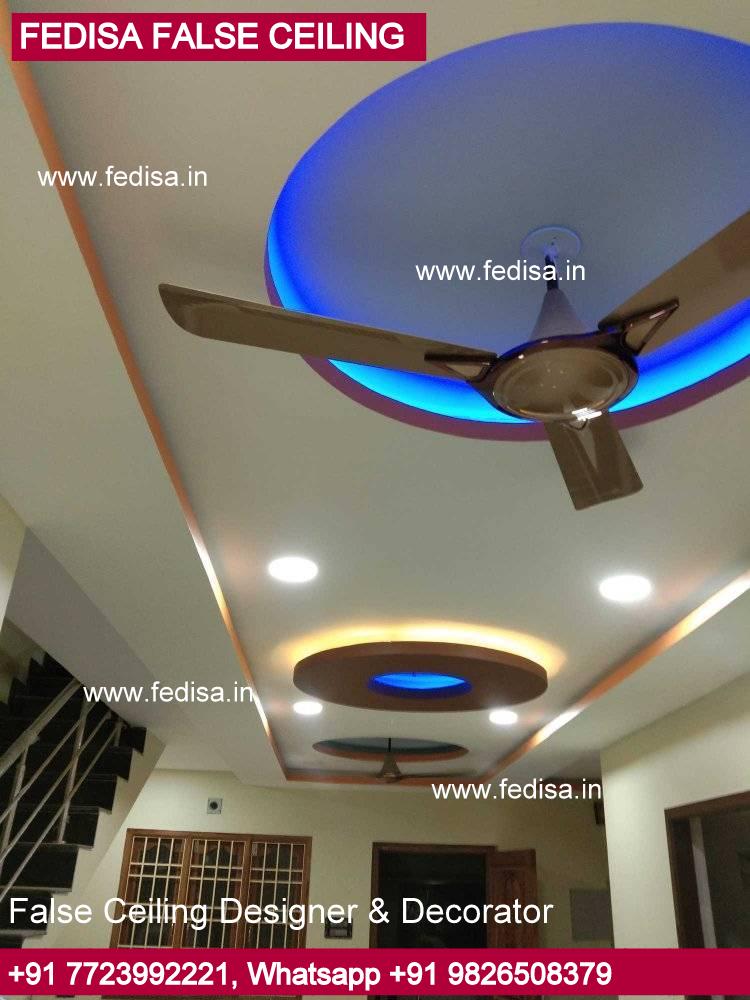 Small House Living Room Ceiling Design Modern Main Hall Fall Ceiling ...