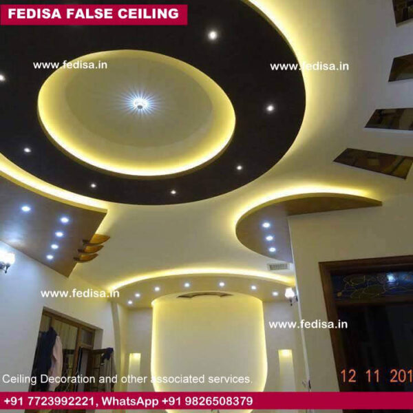 Interior False Ceiling Dining Room Ceiling Ideas Plain False Ceiling ...
