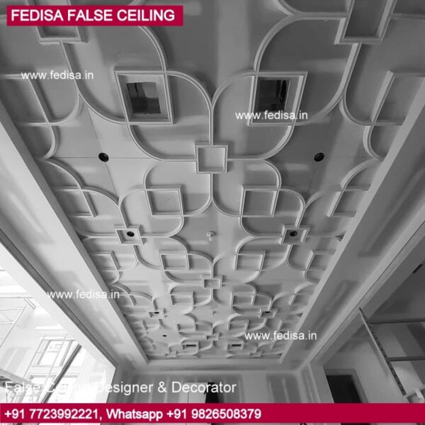 False Ceiling Dining Hall Pop Design For Gallery Room Selling Designs ...