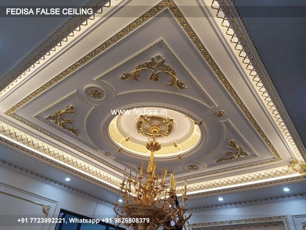 Luxury Pop Design Simple Luxury Square Ceiling Design Plaster Ceiling ...