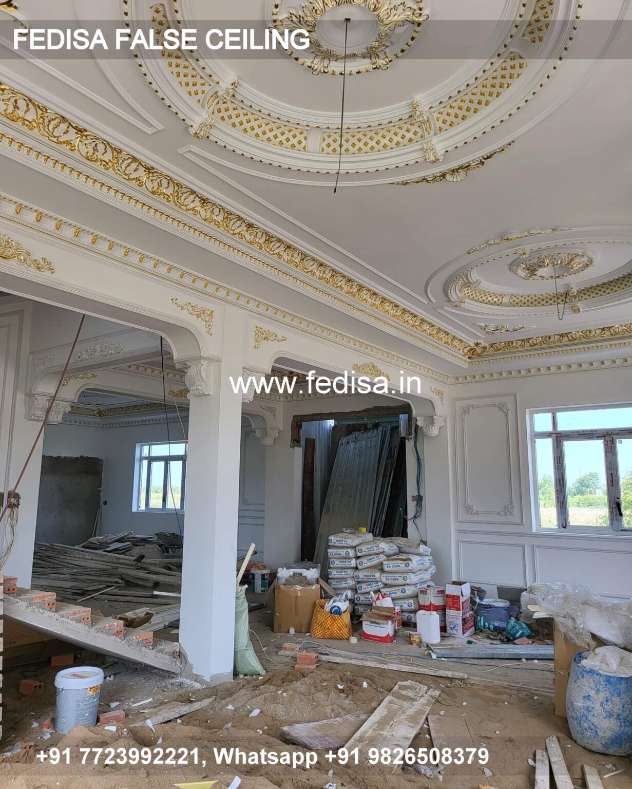 Classical False Ceiling Design For Hall Classical Pvc Design For ...