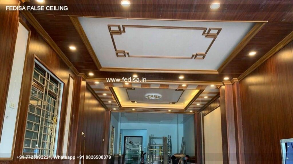Wooden Pop Design Wooden False Ceiling Design Pvc Pop Design