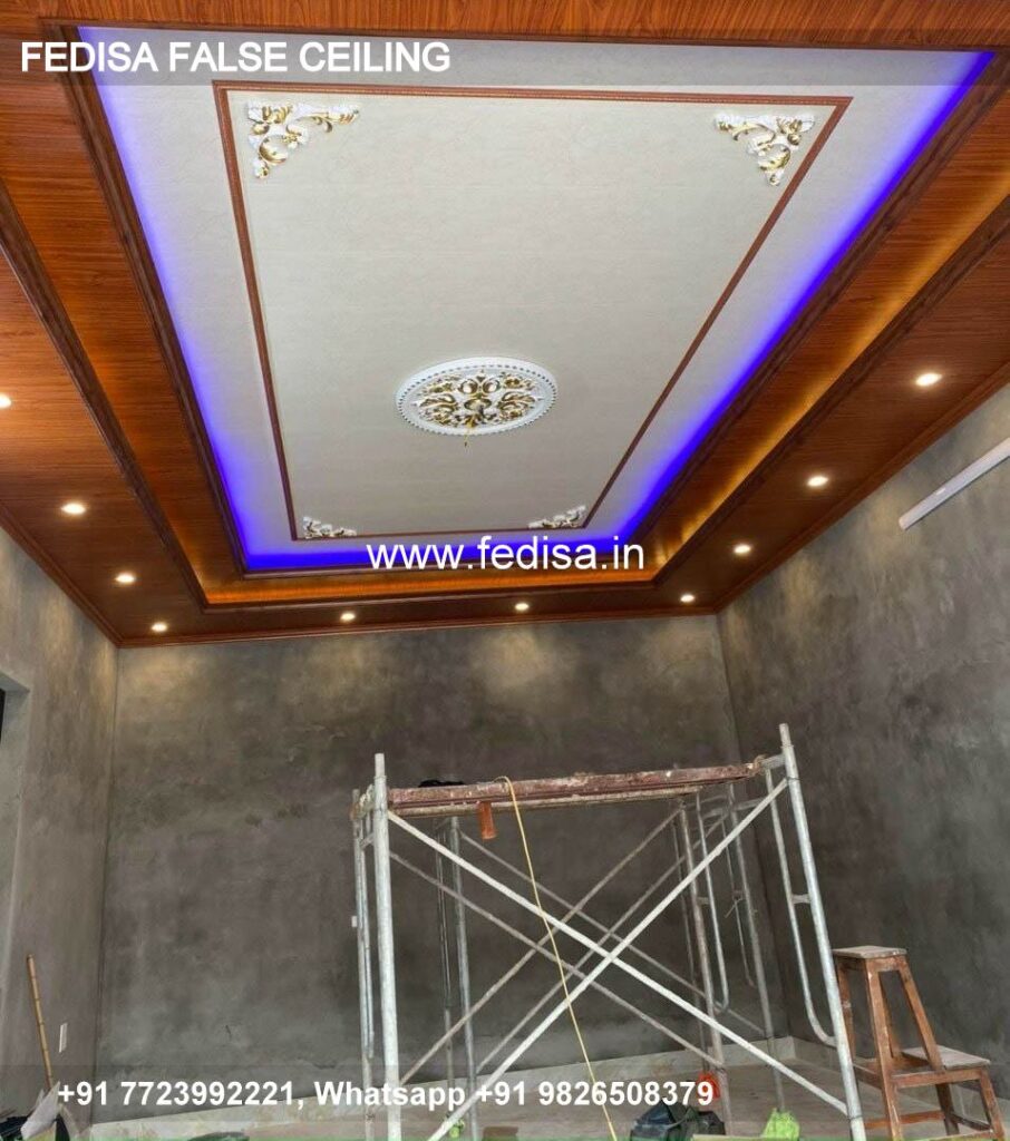 Wooden False Ceiling Wooden False Ceiling Design For Bedroom Plus Minus ...