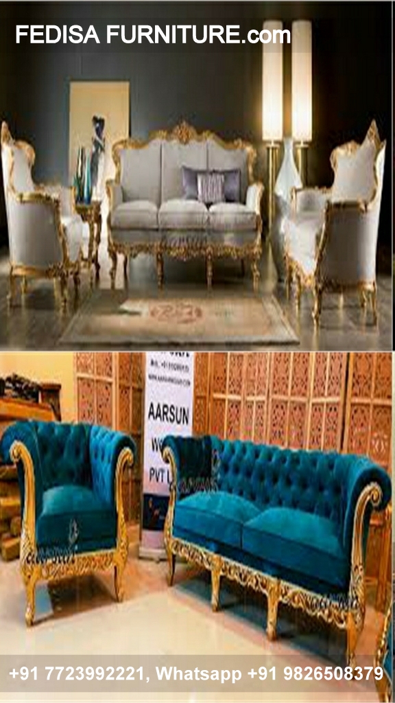 Teak Wood Sofa Set Shobha Set Steel Sofa Set