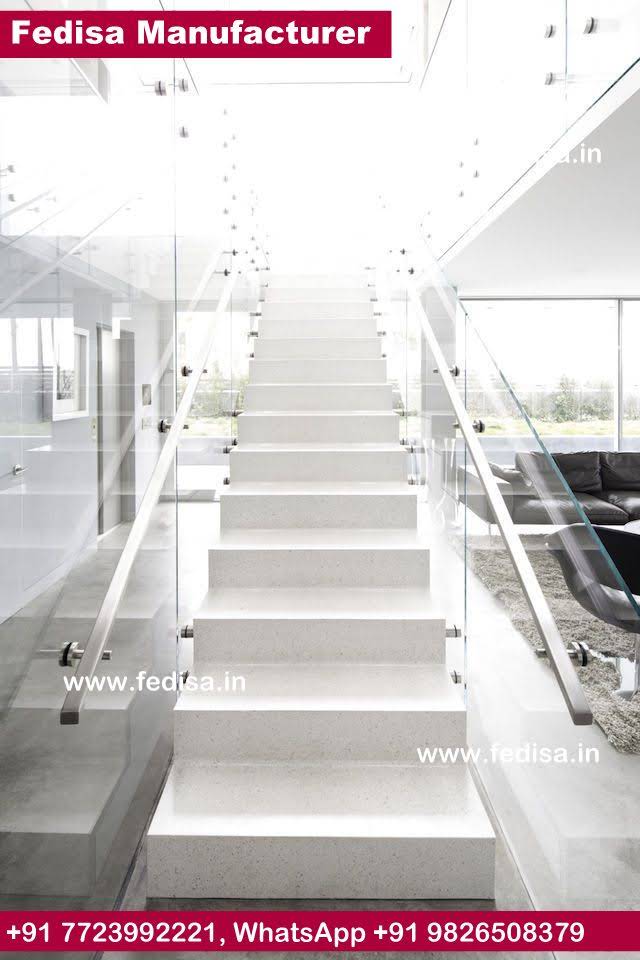 Steel Cable Stair Railing Dogleg Staircase Section Rcc Dog Legged ...